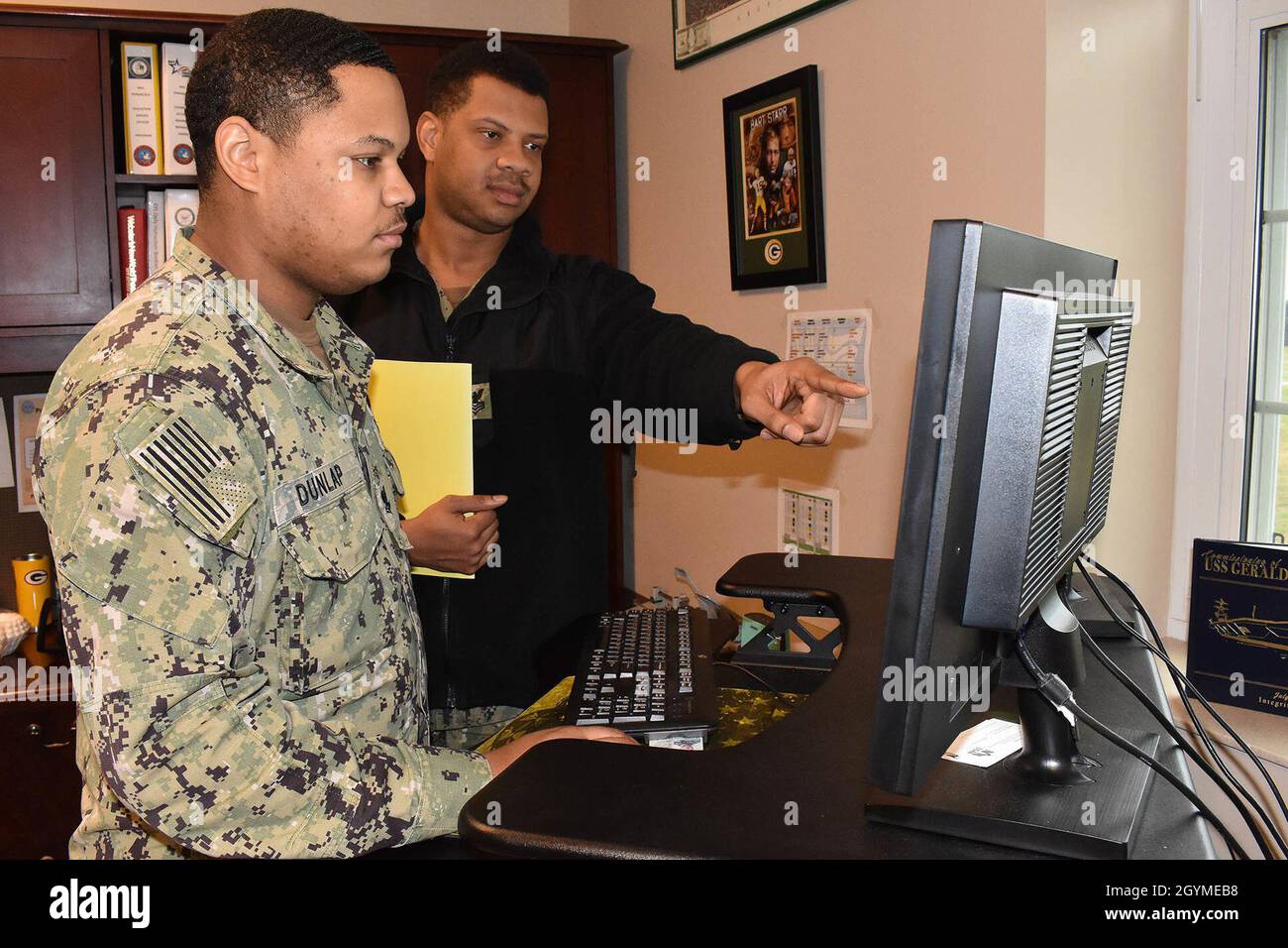 PENSACOLA, Fla. (January 31, 2020) - Navy Counselor 1st Class Maurice ...