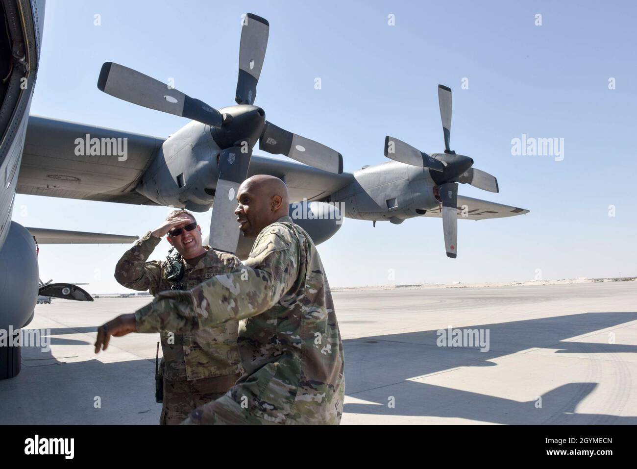 Chief Master Sgt. Kenneth Bruce, 379th Air Expeditionary Wing command ...