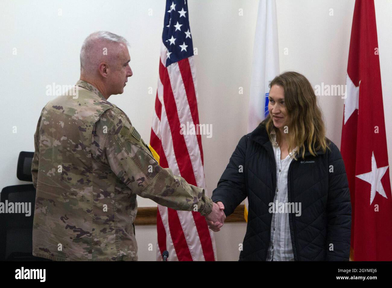 Maj. Gen. John Sullivan, commander, 1st Theater Sustainment Command ...