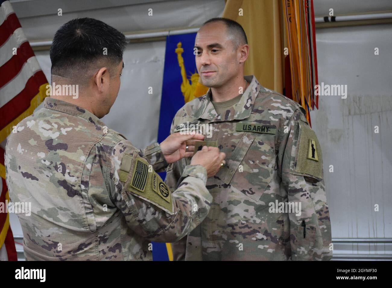 The 77th Sustainment Brigade has a new lieutenant colonel in the ranks ...