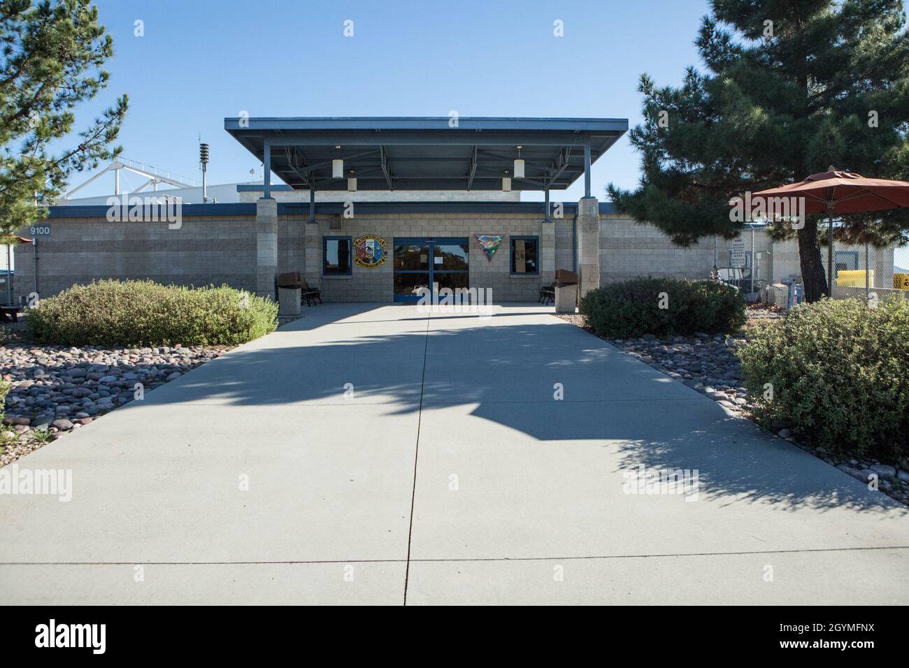 The Visiting Aircraft Line of Marine Corps Air Station Miramar, Calif ...