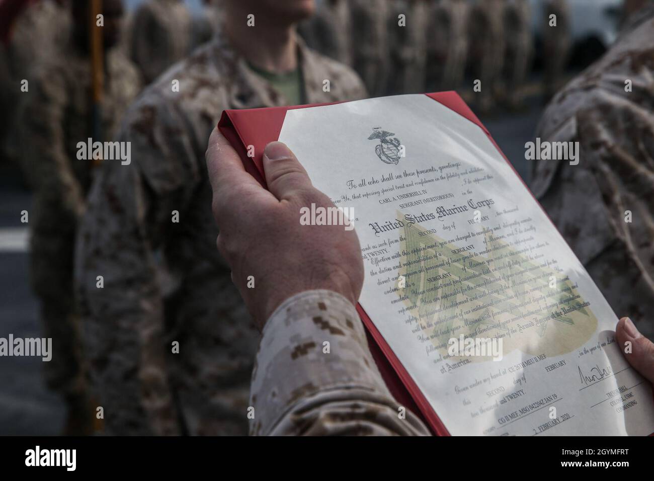 200202-M-KE756-1040 U.S. 5TH FLEET AREA OF OPERATIONS (Feb. 2, 2020) U ...