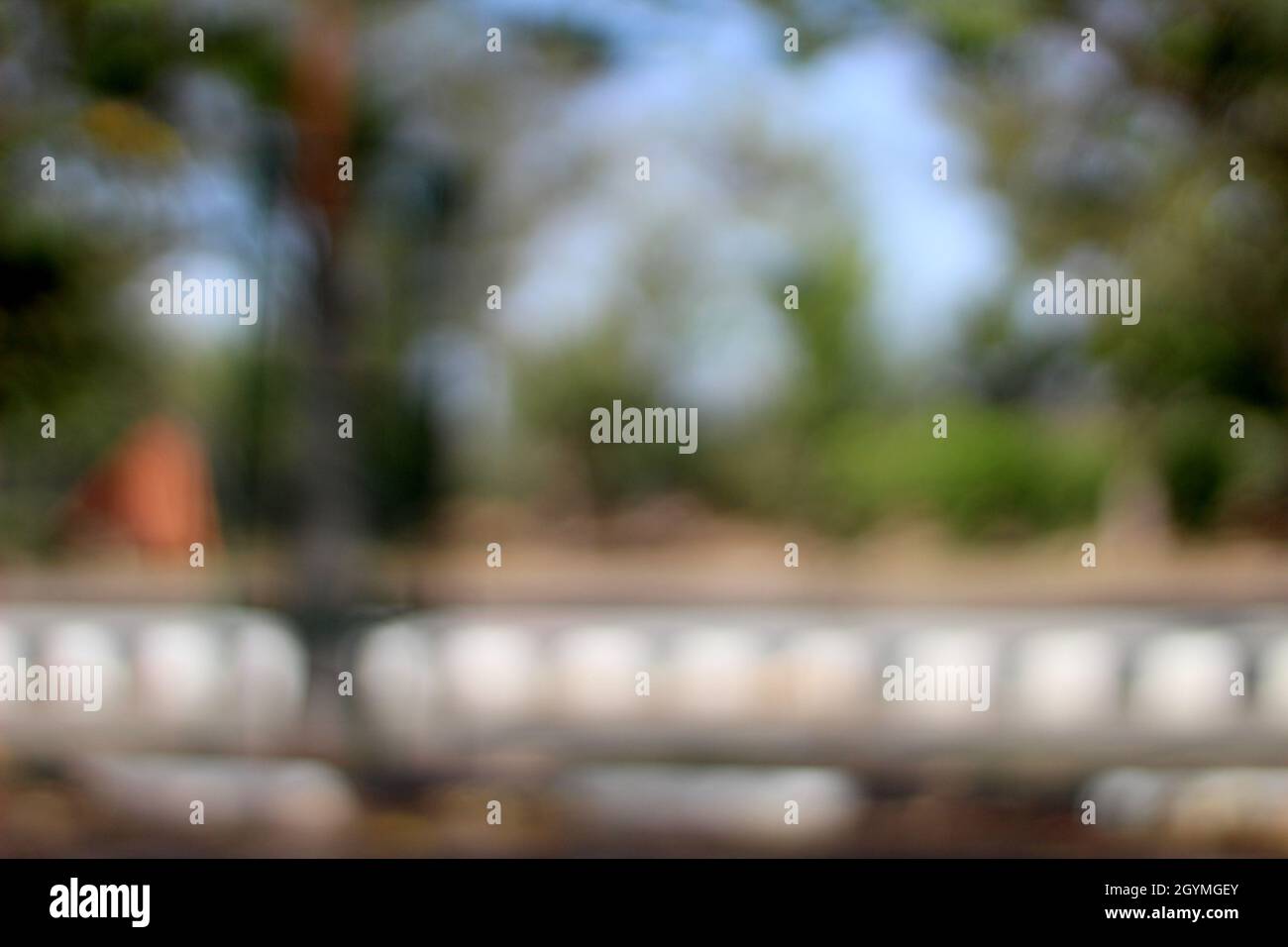 abstract blurry background, nature park outdoor view in bookeh effect ...