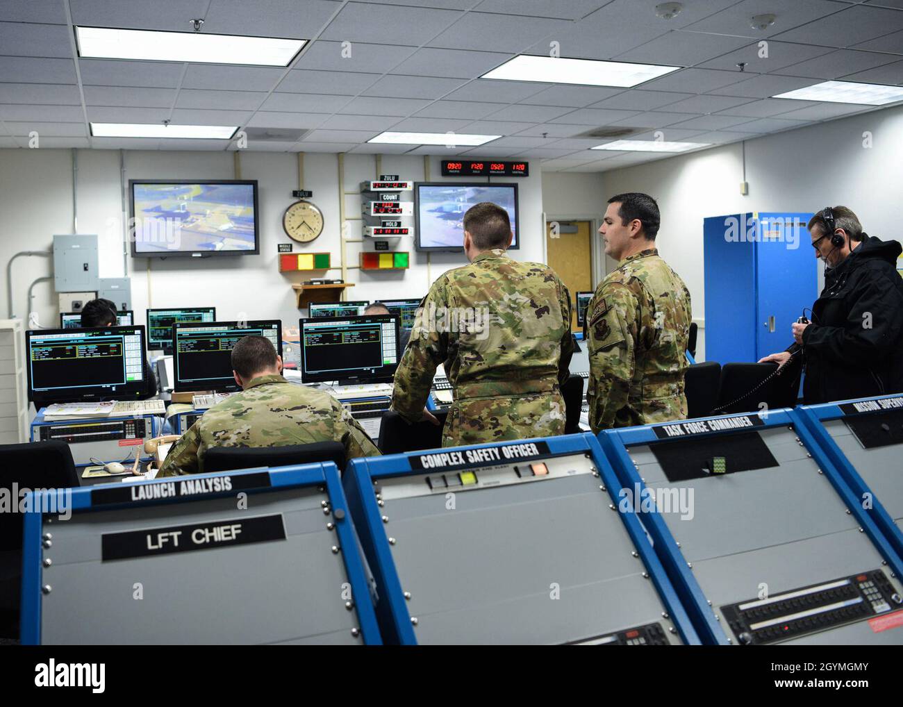 Airmen from the 576th Flight Test Squadron prepare for a test launch in ...