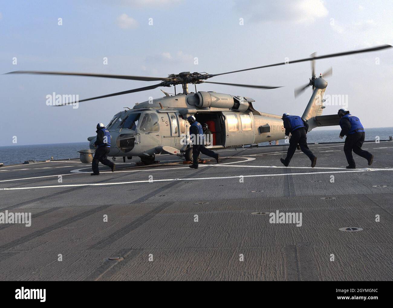 200203-N-DE082-2337 SEA OF JAPAN, Japan (Feb. 3, 2020) - Sailors ...