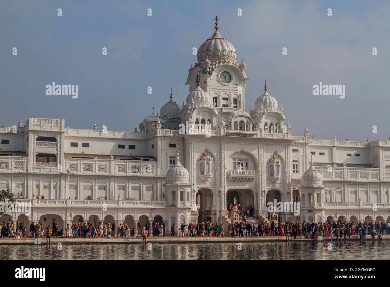 AMRITSAR, INDIA - JANUARY 26, 2017: Ghanta Ghar Deori Clock Tower of ...