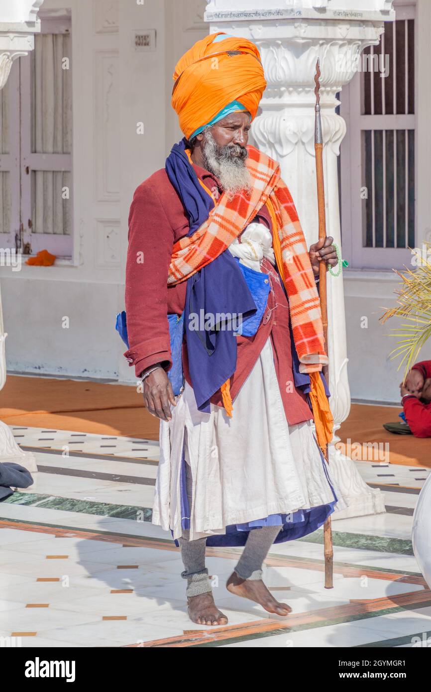 Sikh man hair hi-res stock photography and images - Alamy