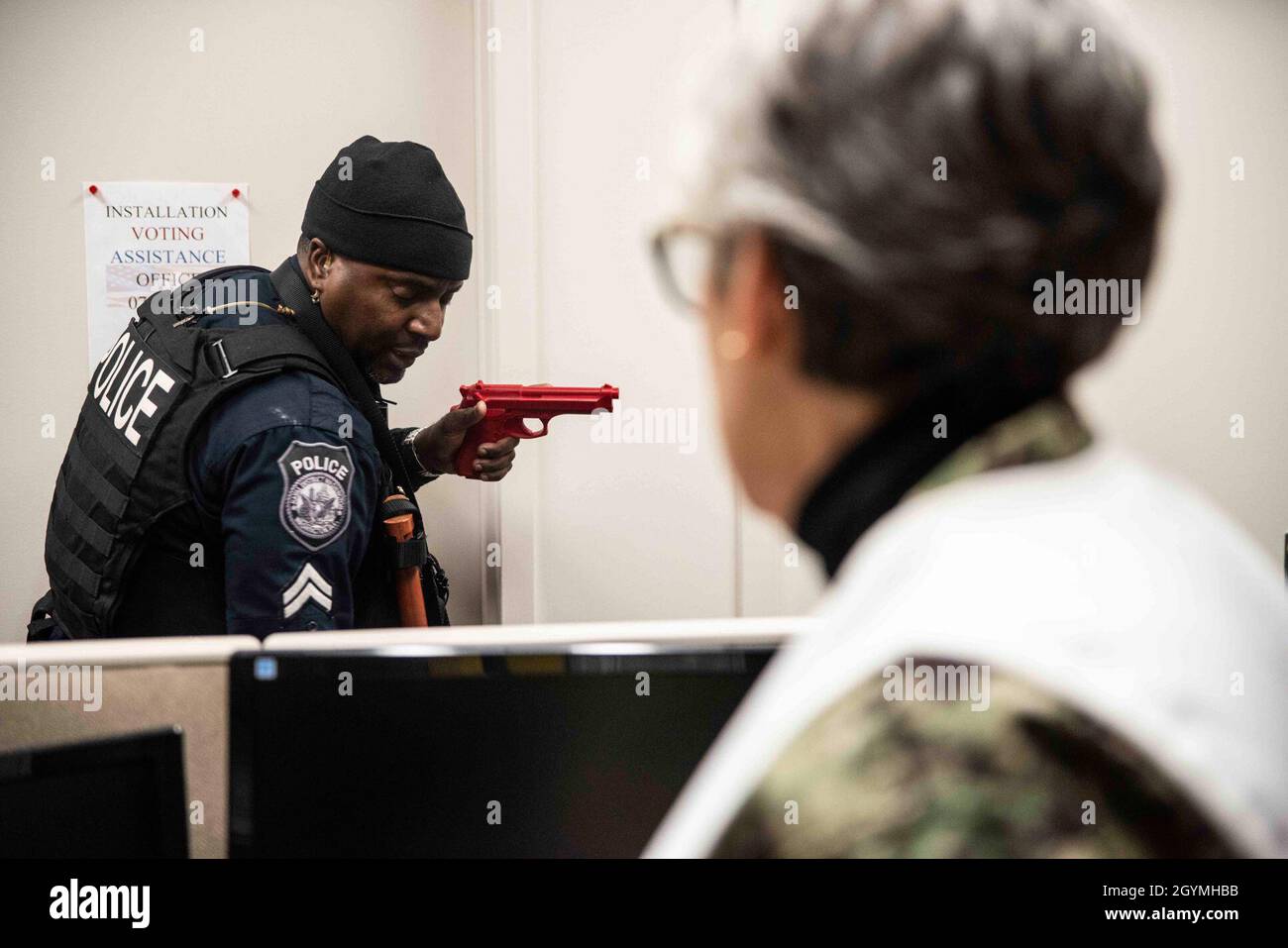 BETHESDA, Maryland (Feb. 4, 2020) U.S. Navy Police Officer, Cpl. Howard ...