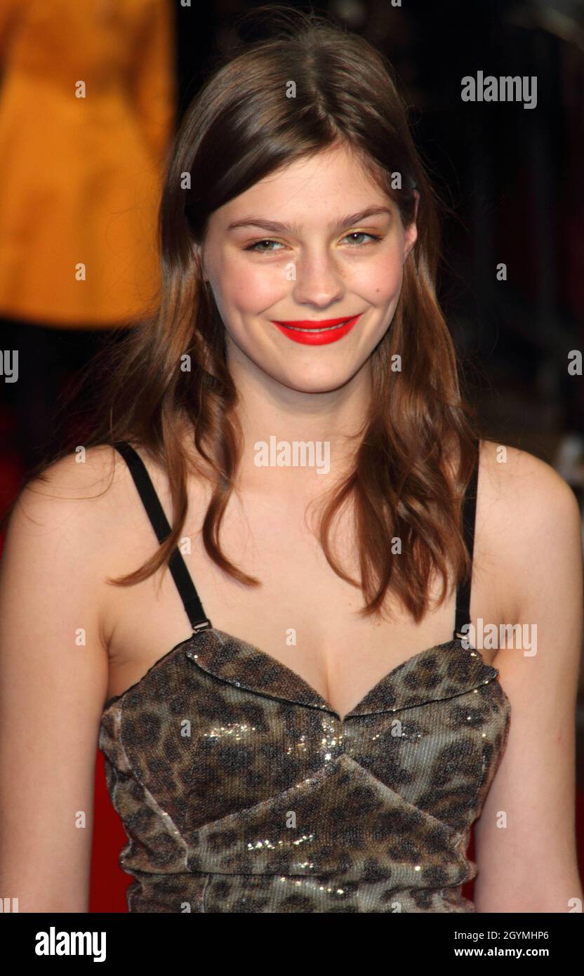 London, UK. 110112. Amber Anderson at the UK premiere of the film W.E ...