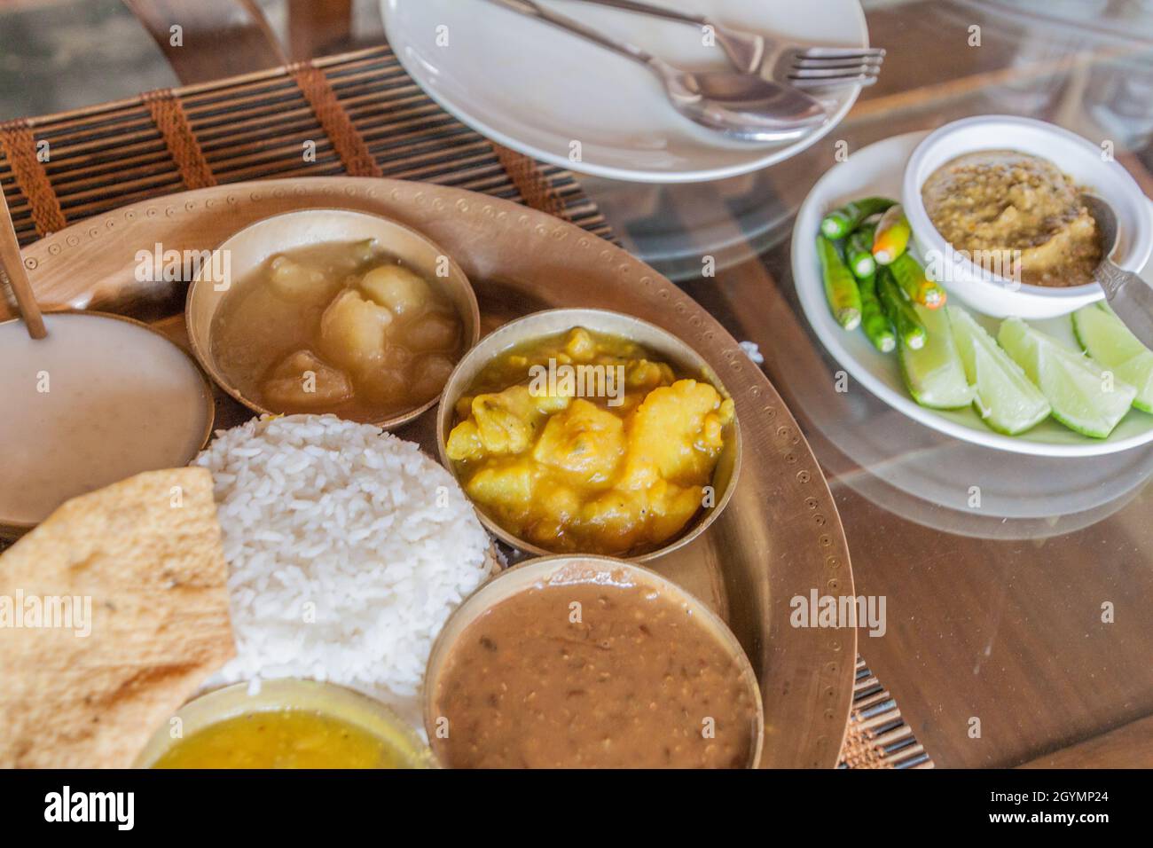 Assamese thali hi-res stock photography and images - Alamy