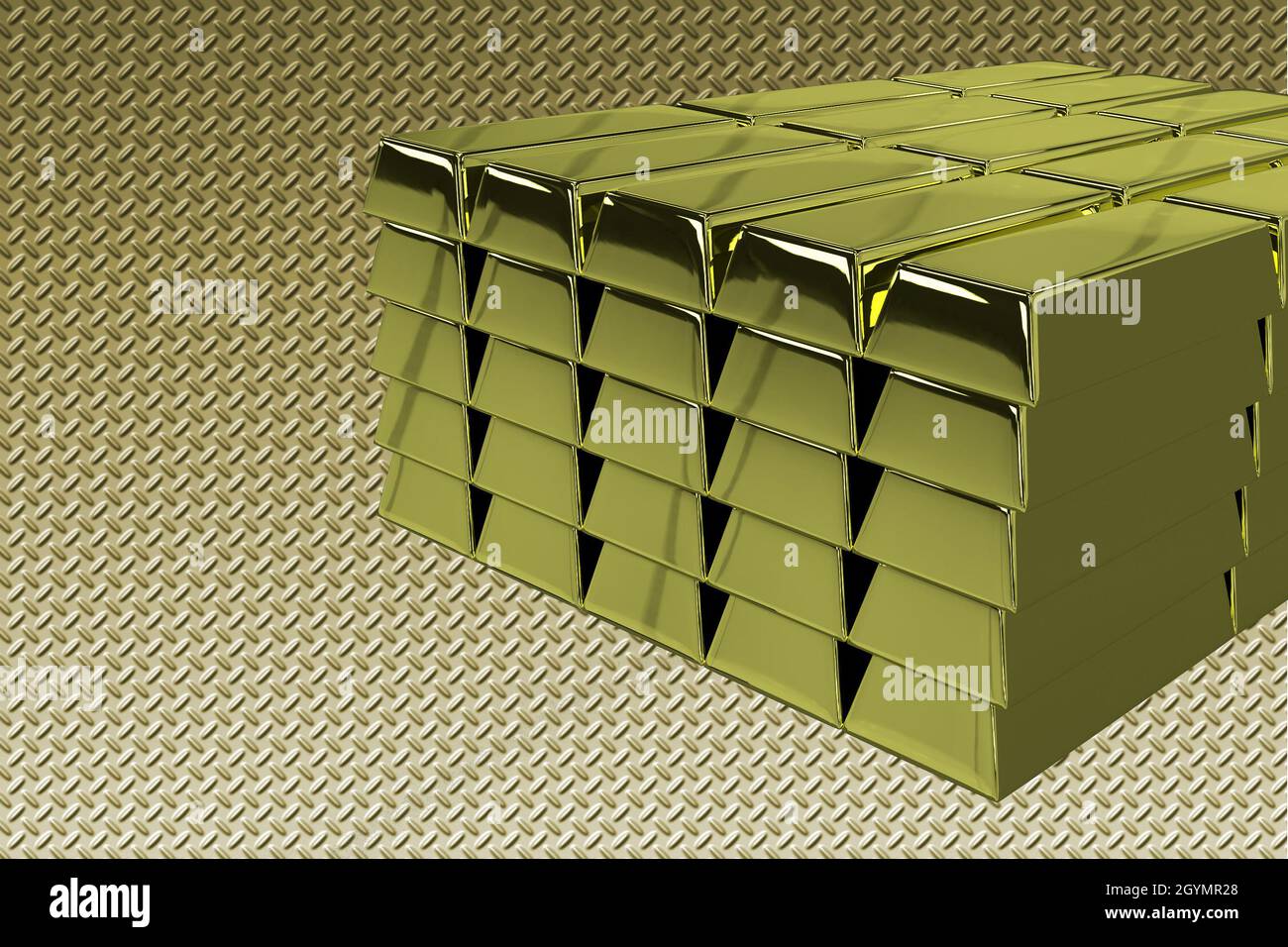 Real gold ingot not illustration hi-res stock photography and images - Alamy