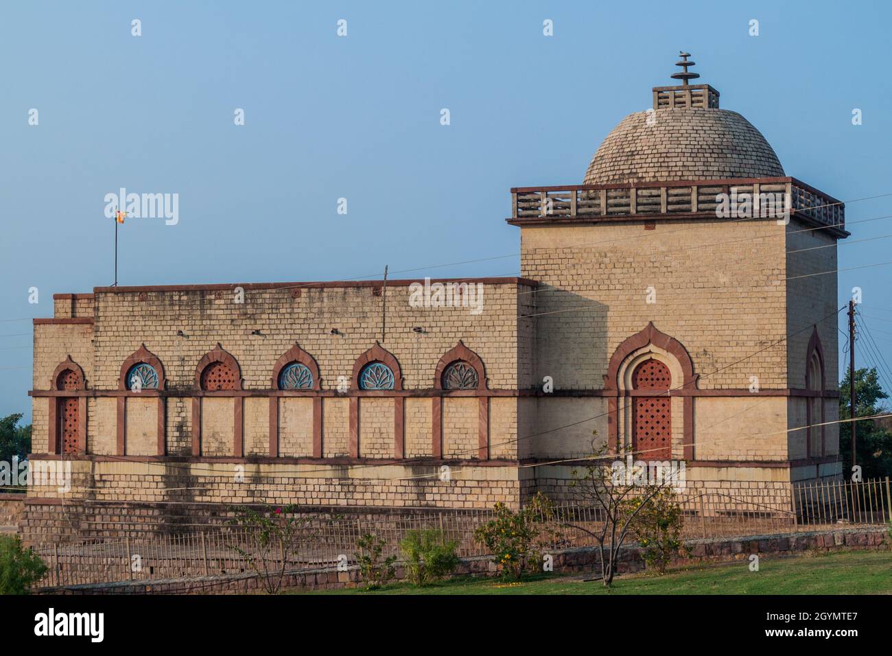 Cheitygiri Vihara Temple in Sanchi, Madhya Pradesh state, India Stock ...