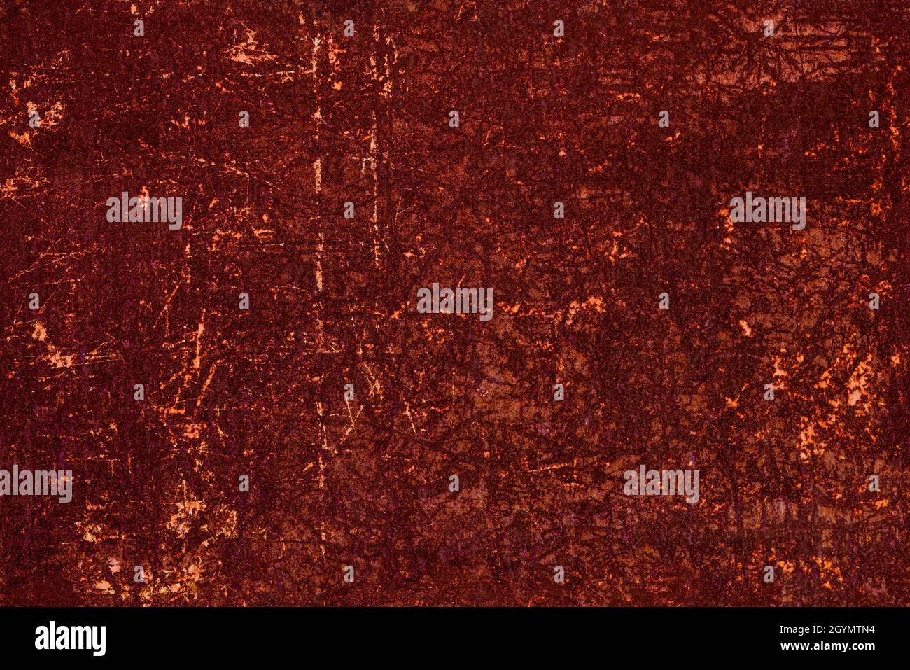 seamless texture - thick layer of brown rust of scratched steel sheet ...