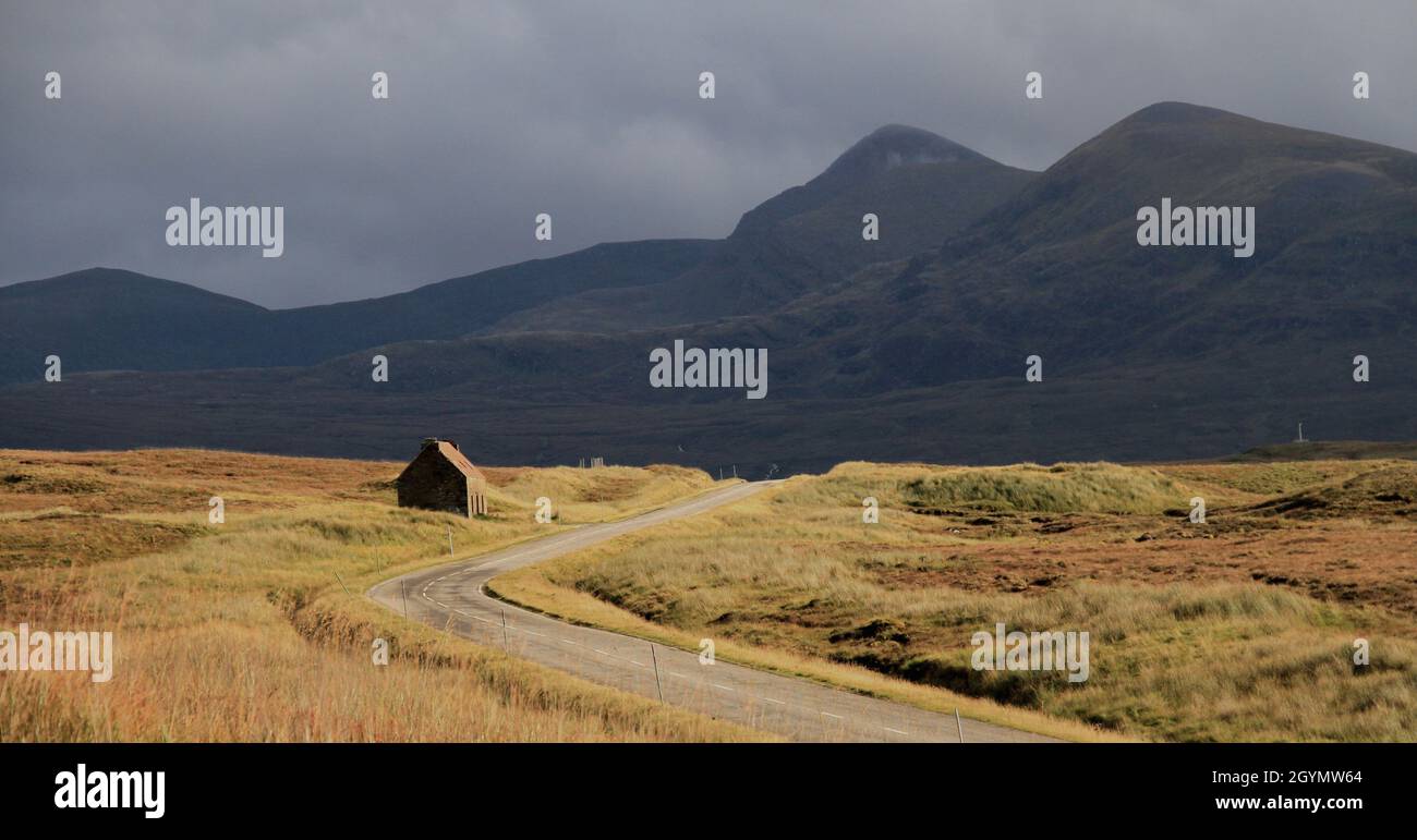 Crofter’s cottage in the Scottish Highlands Stock Photo - Alamy
