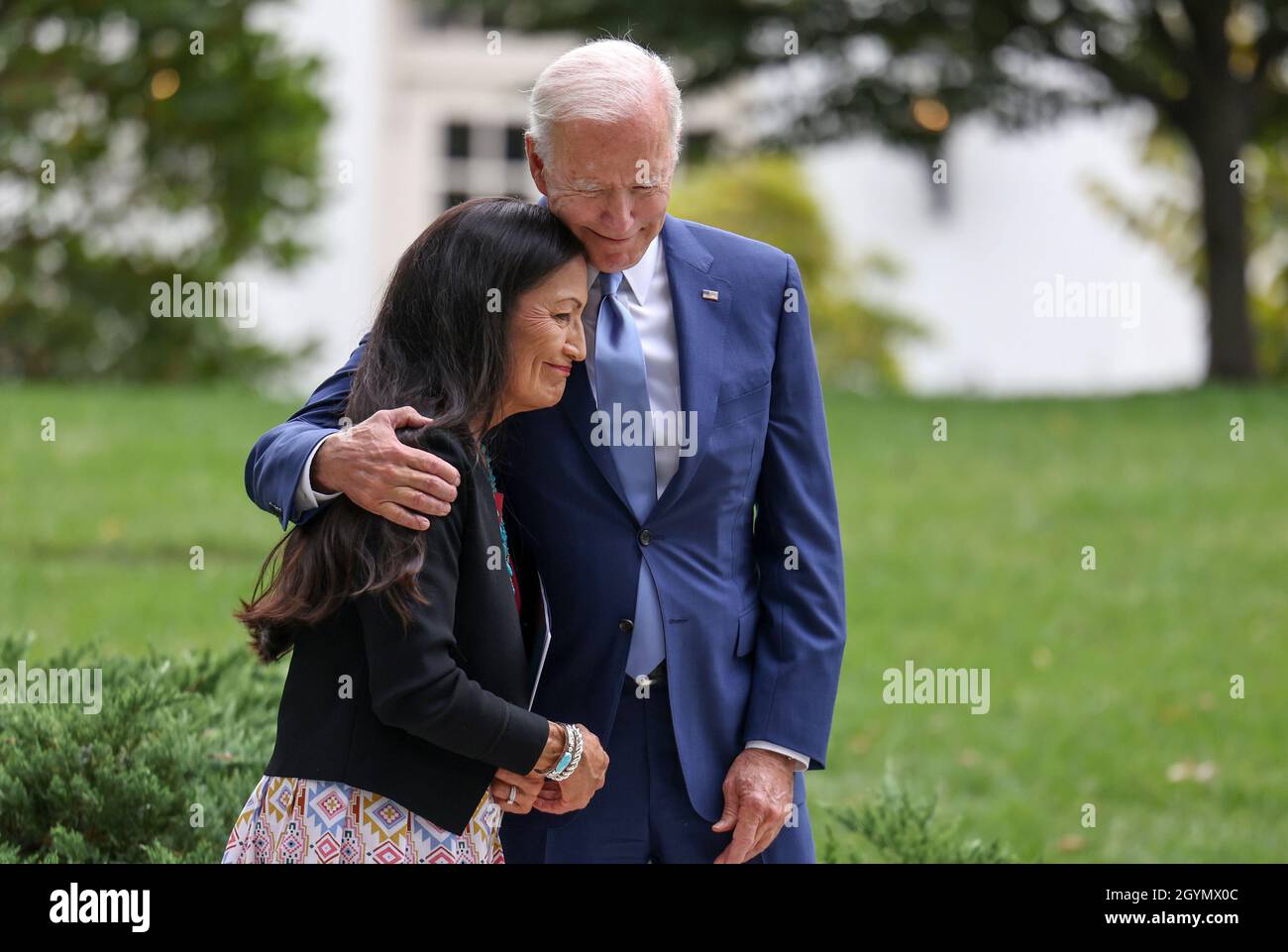 With secretary of the interior deb haaland hi-res stock photography and ...