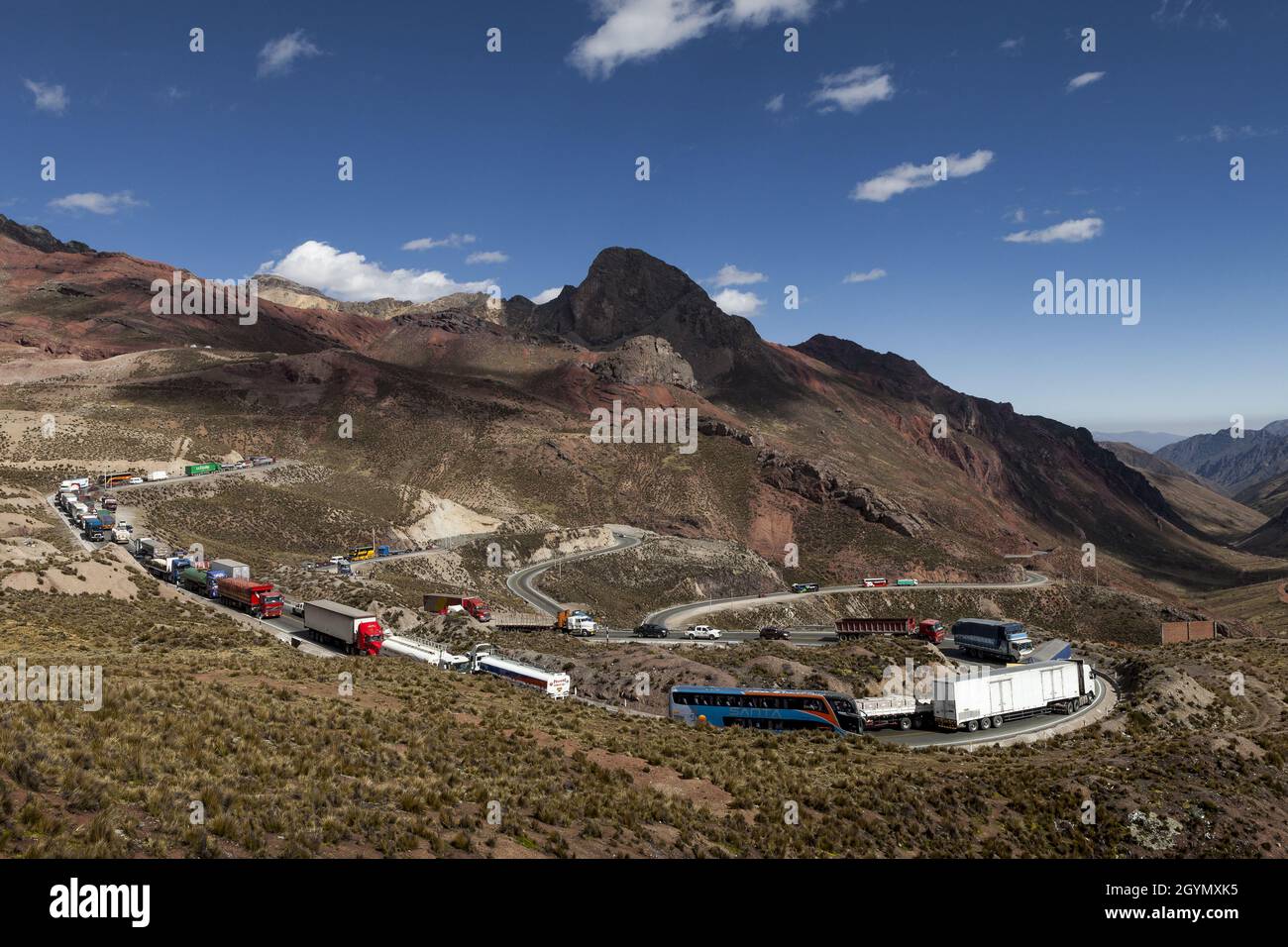 Peruvian High Mountains Stock Photo - Alamy