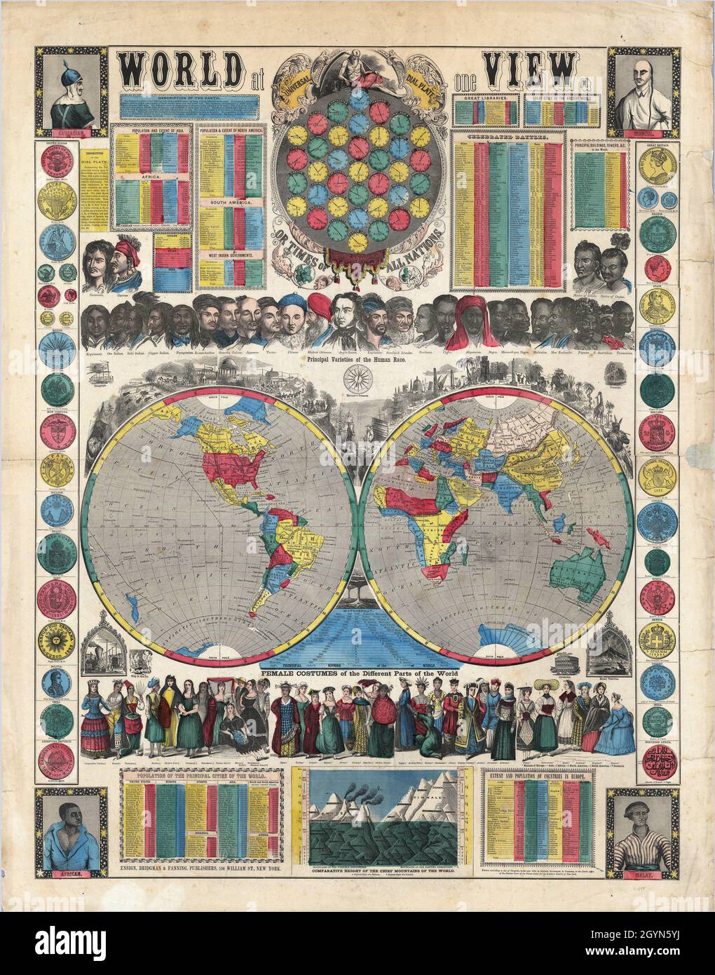 Closeup shot of vintage maps of the 18-19th century on an old rusty ...