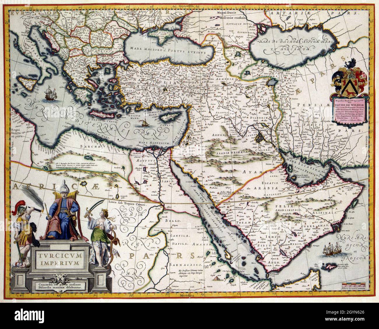 Closeup shot of vintage maps of the 18-19th century on an old rusty ...