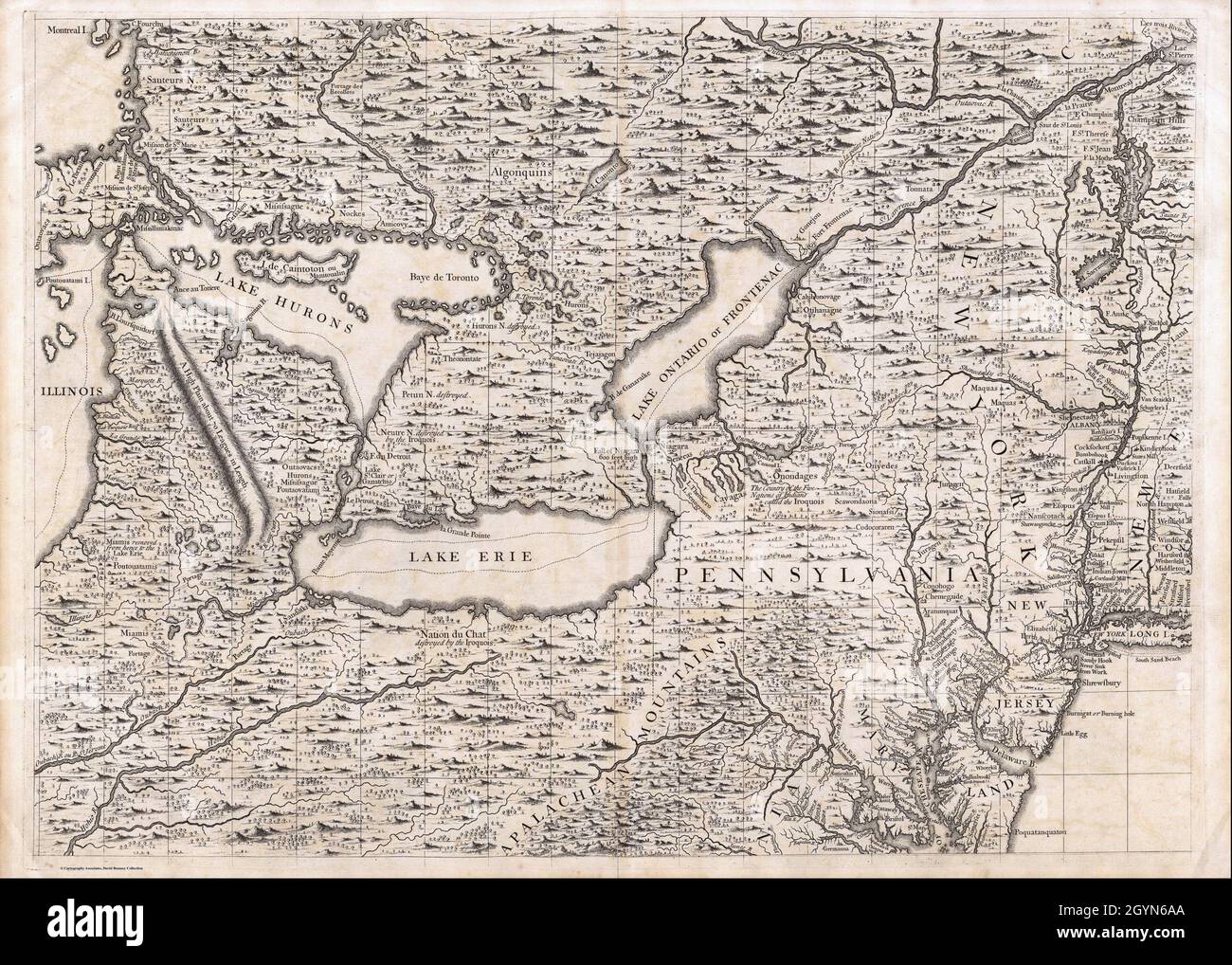 Closeup shot of vintage maps of the 18-19th century on an old rusty ...