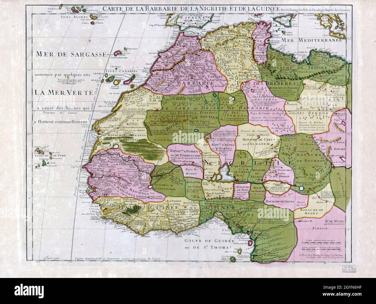 Closeup shot of vintage maps of the 18-19th century on an old rusty ...