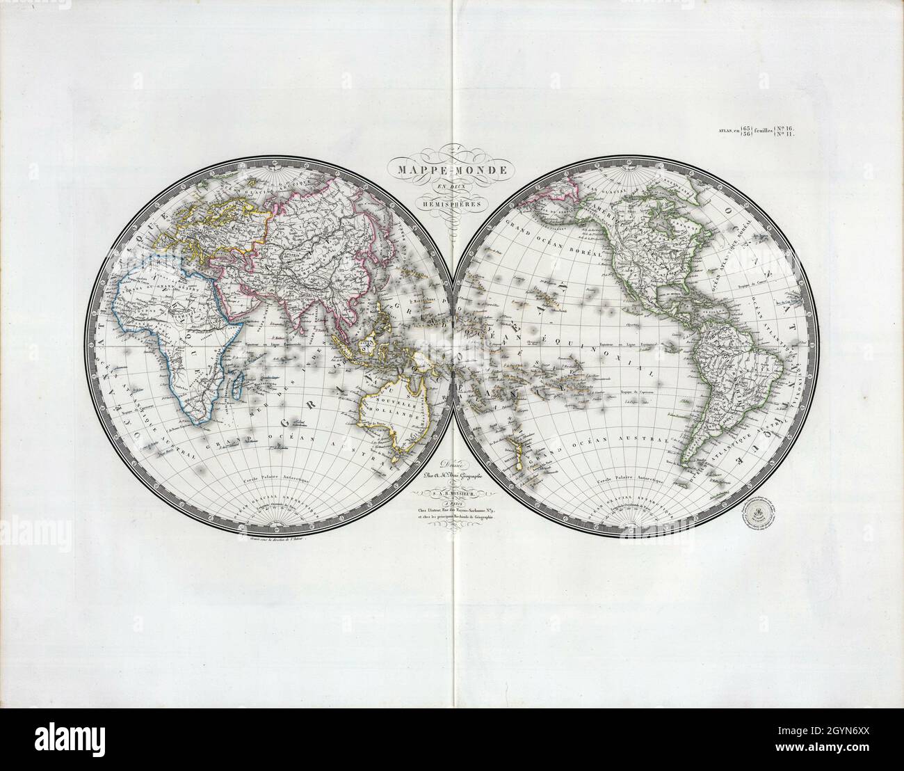 Closeup shot of vintage maps of the 18-19th century on an old rusty ...