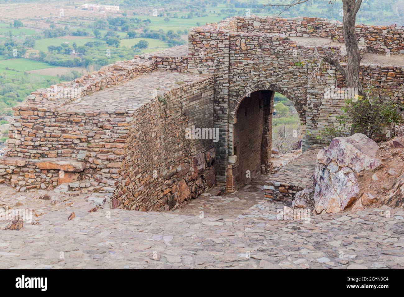 Chittorgarh an ancient fort in india gate hi-res stock photography and ...