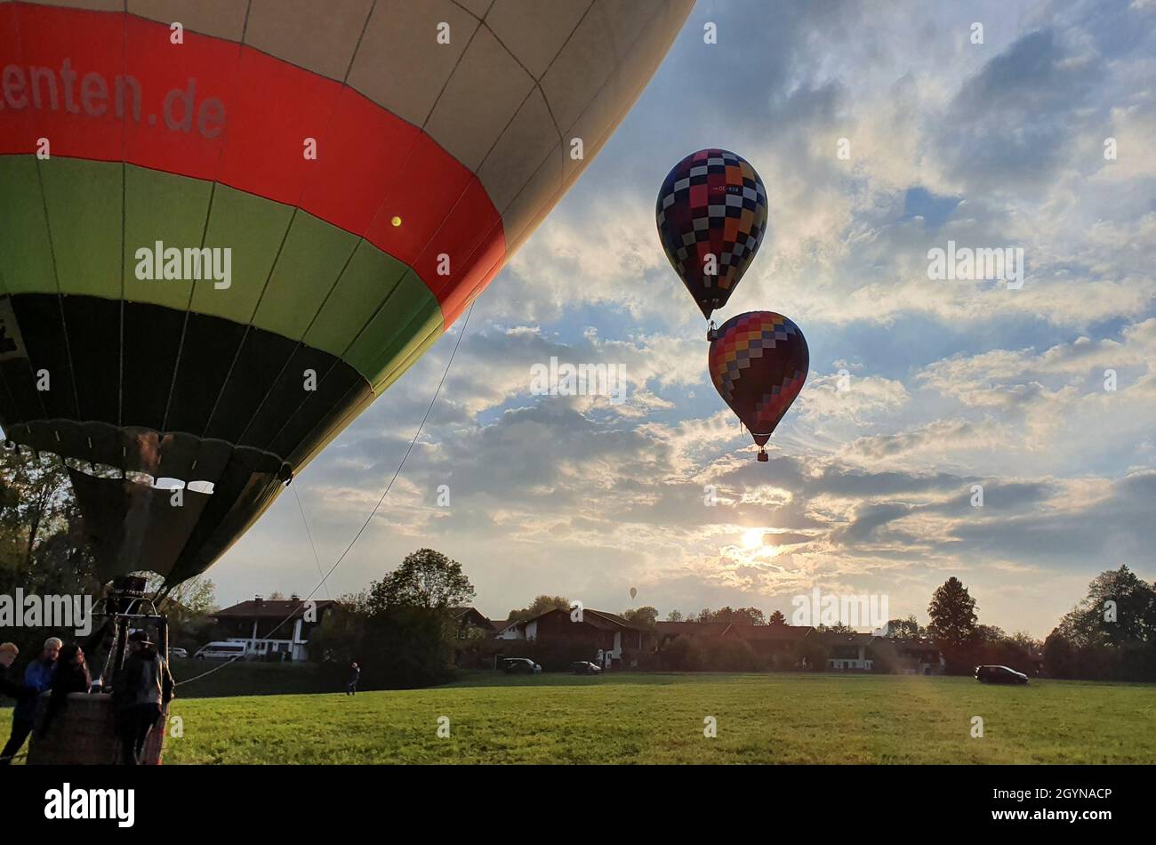 German hot air balloon hi-res stock photography and images - Alamy