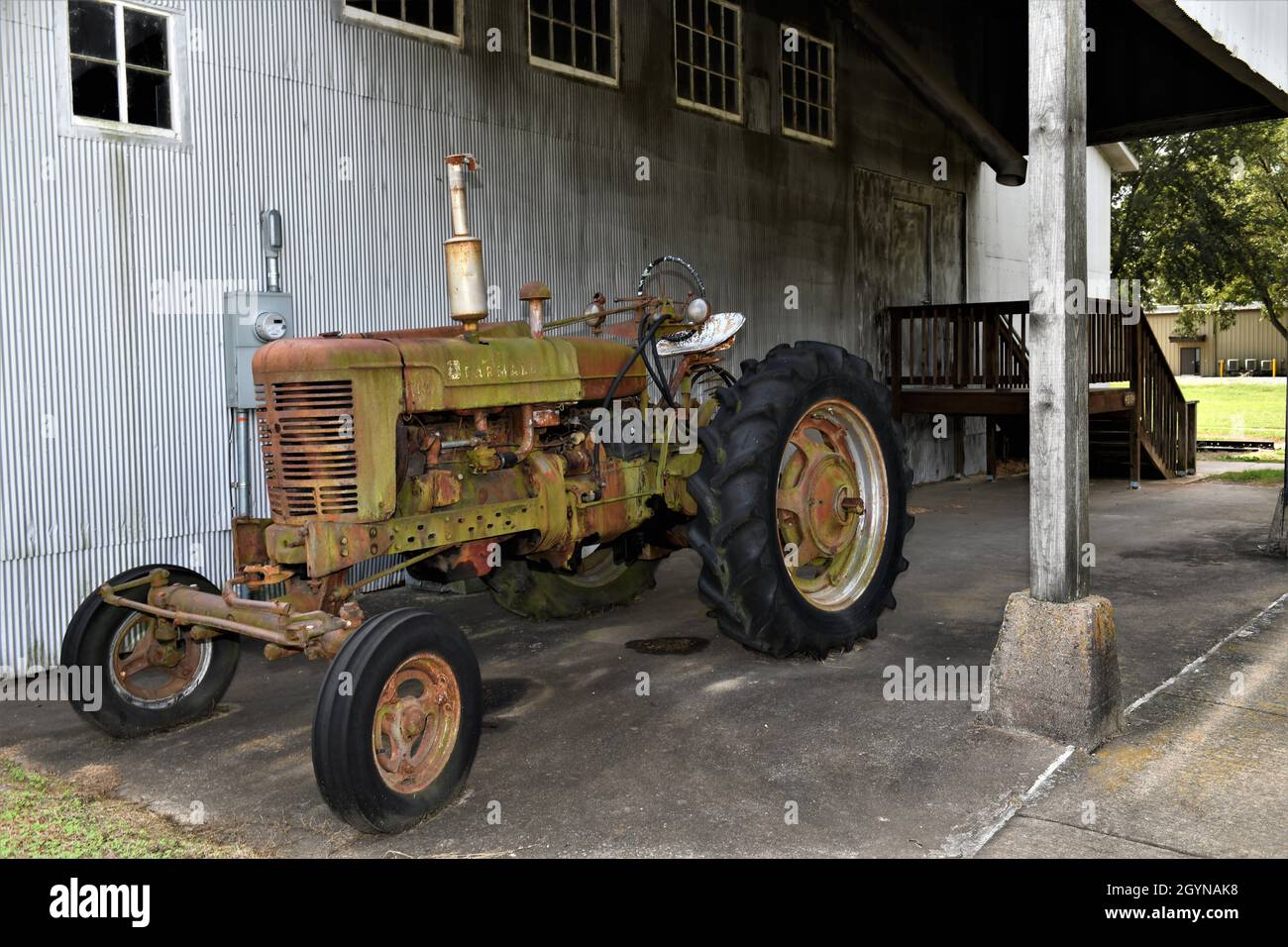 A rusty International Harvester Farmall Tractor Stock Photo - Alamy