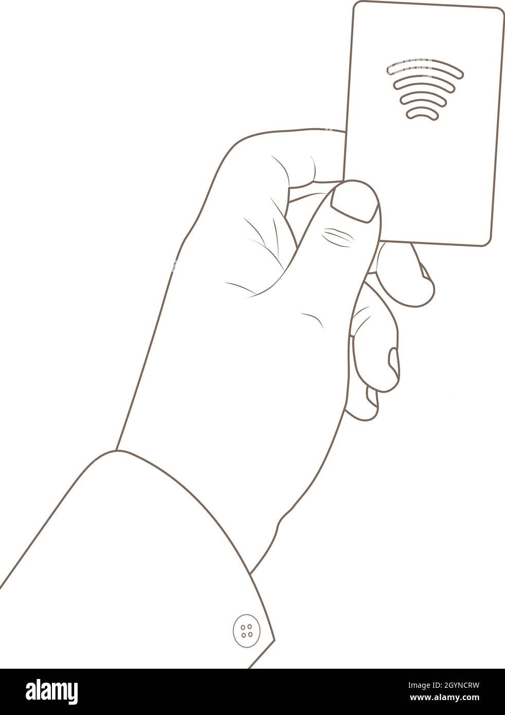 Atm contactless payment nfc Cut Out Stock Images & Pictures - Alamy