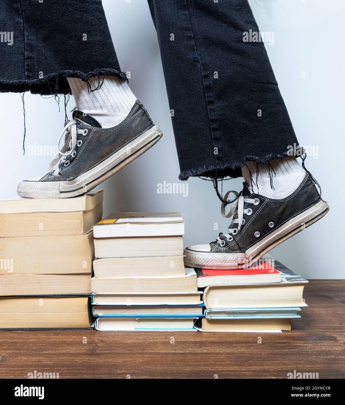 Stairway step ladder hi-res stock photography and images - Alamy