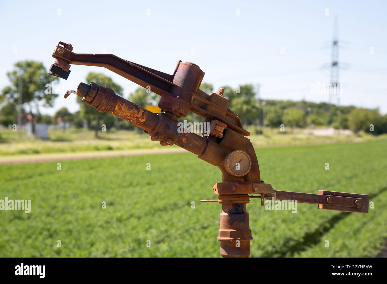 Rusty sprinkler hi-res stock photography and images - Alamy