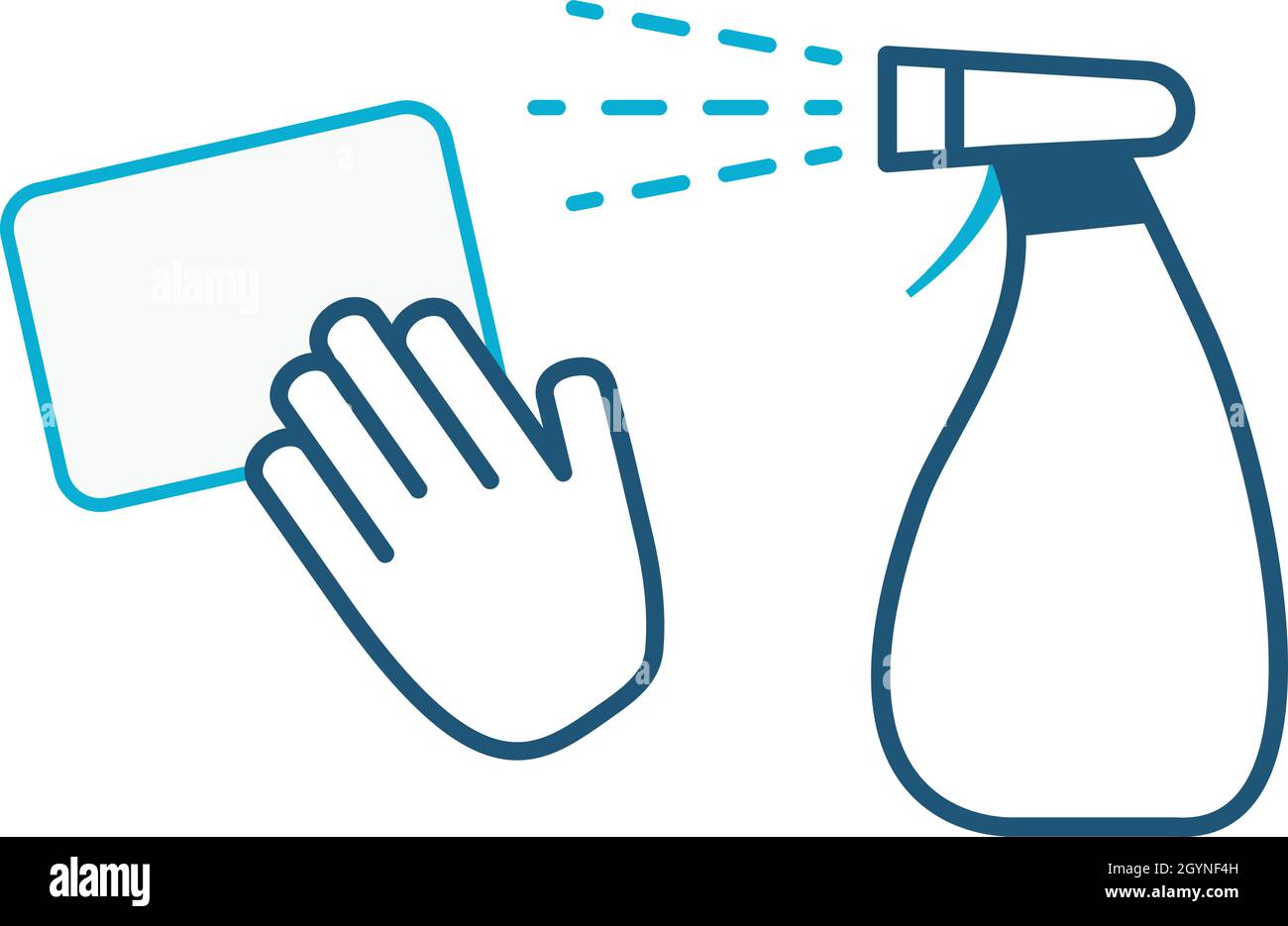 Spray box, disinfect surfaces, decontamination, cleaning, cleanliness ...