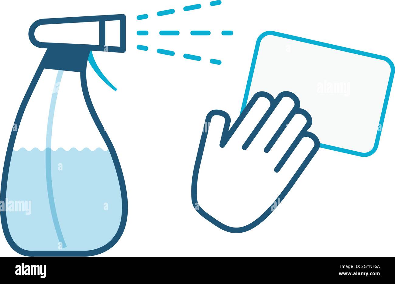 Spray box, disinfect surfaces, decontamination, cleaning, cleanliness ...