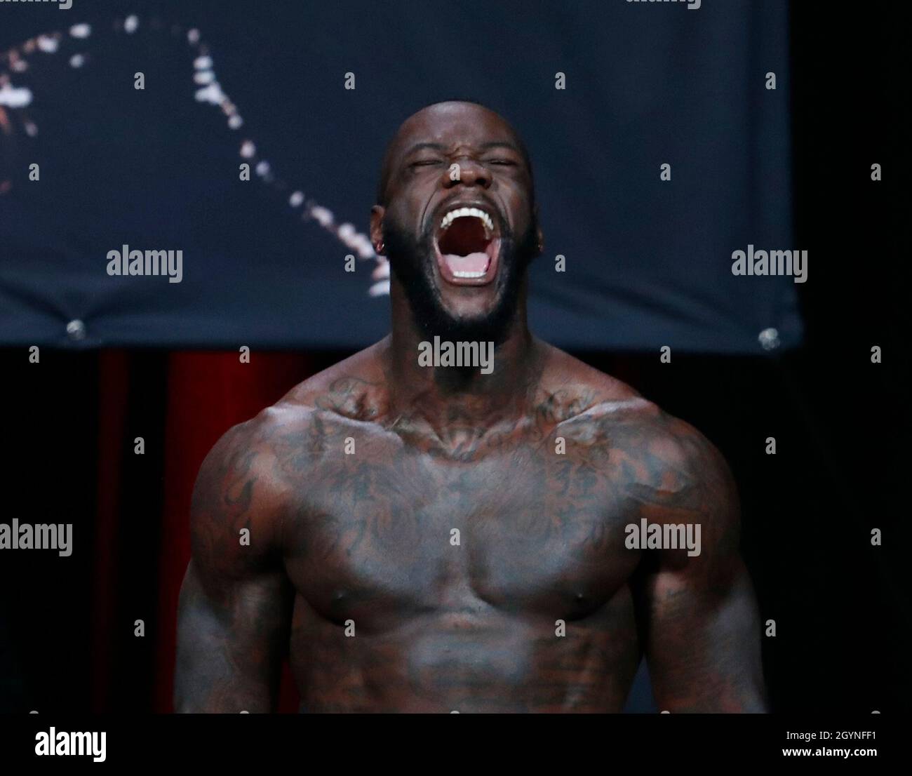 Wilder fury 2021 weigh in hi-res stock photography and images - Alamy