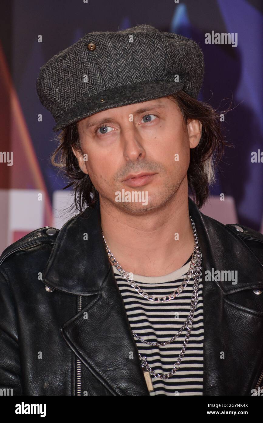 London, UK. 08th Oct, 2021. Carl Barat arrives at The Velvet ...