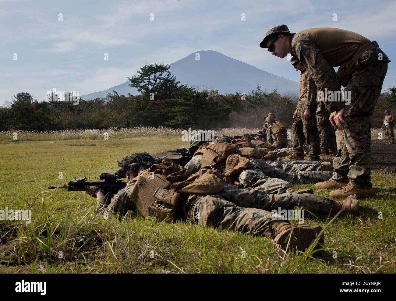 U.S. Marines with 2d Battalion, 3d Marines, 3d Marine Division conduct ...