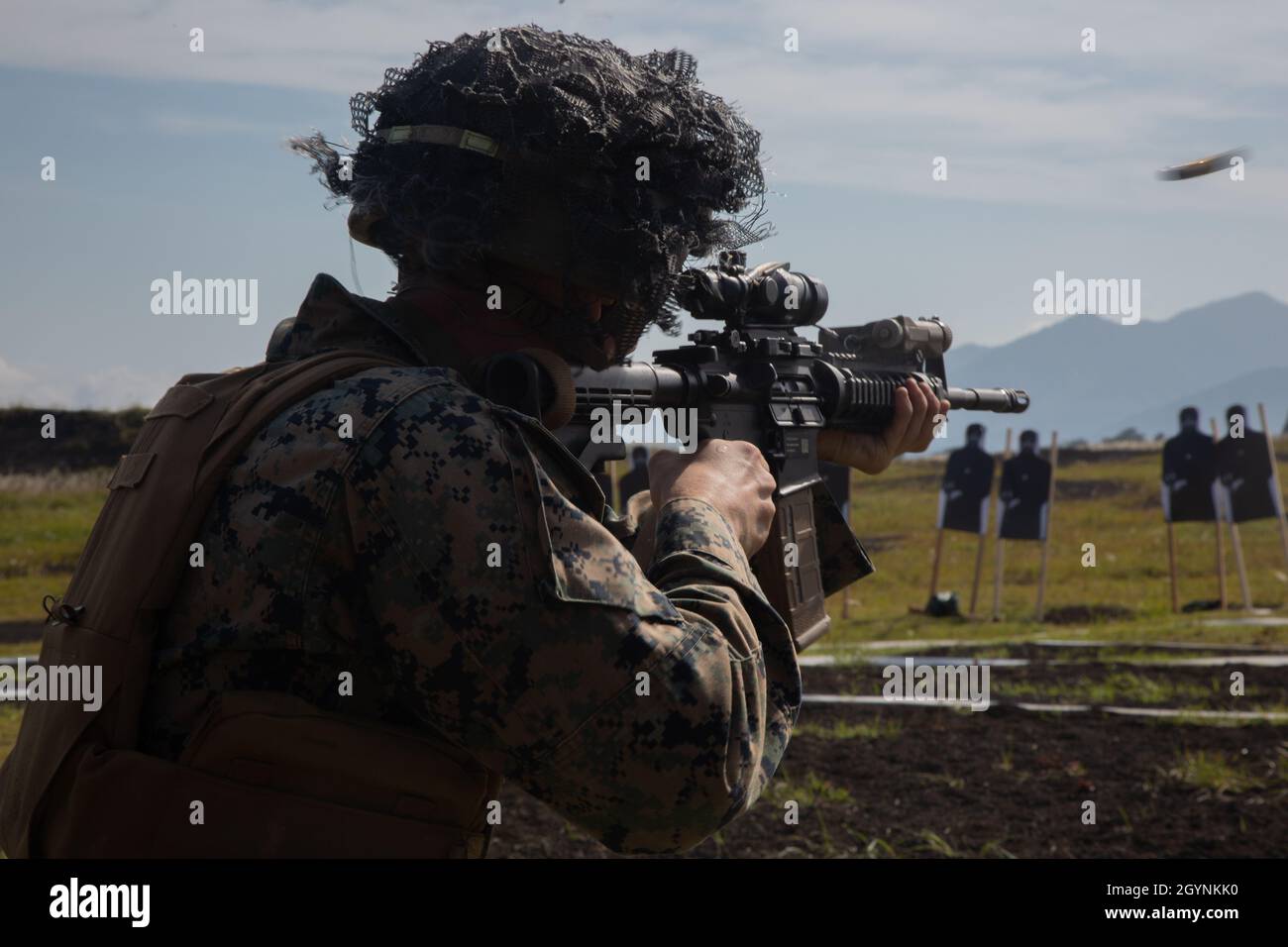 U.S. Marines with 2d Battalion, 3d Marines, 3d Marine Division conduct ...