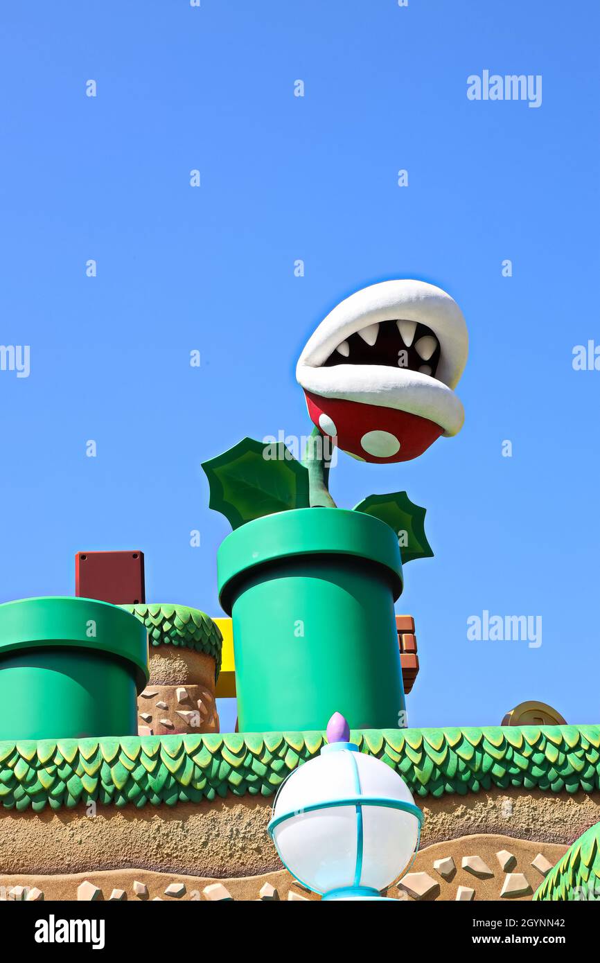 Super mario world park hi-res stock photography and images - Alamy