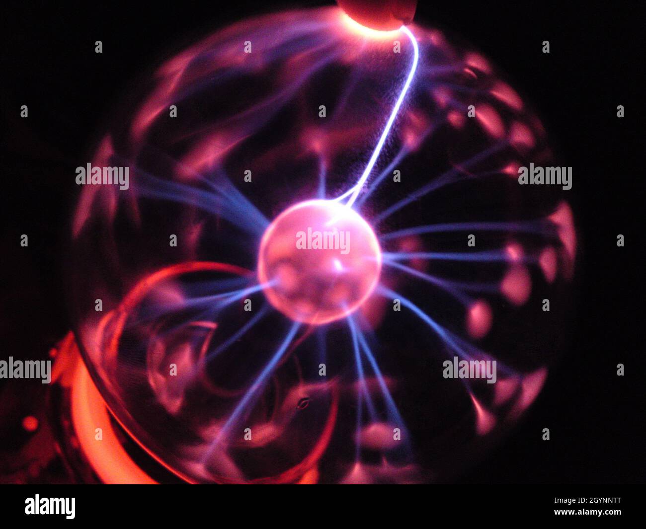 Abstract image of electric waves Stock Photo - Alamy