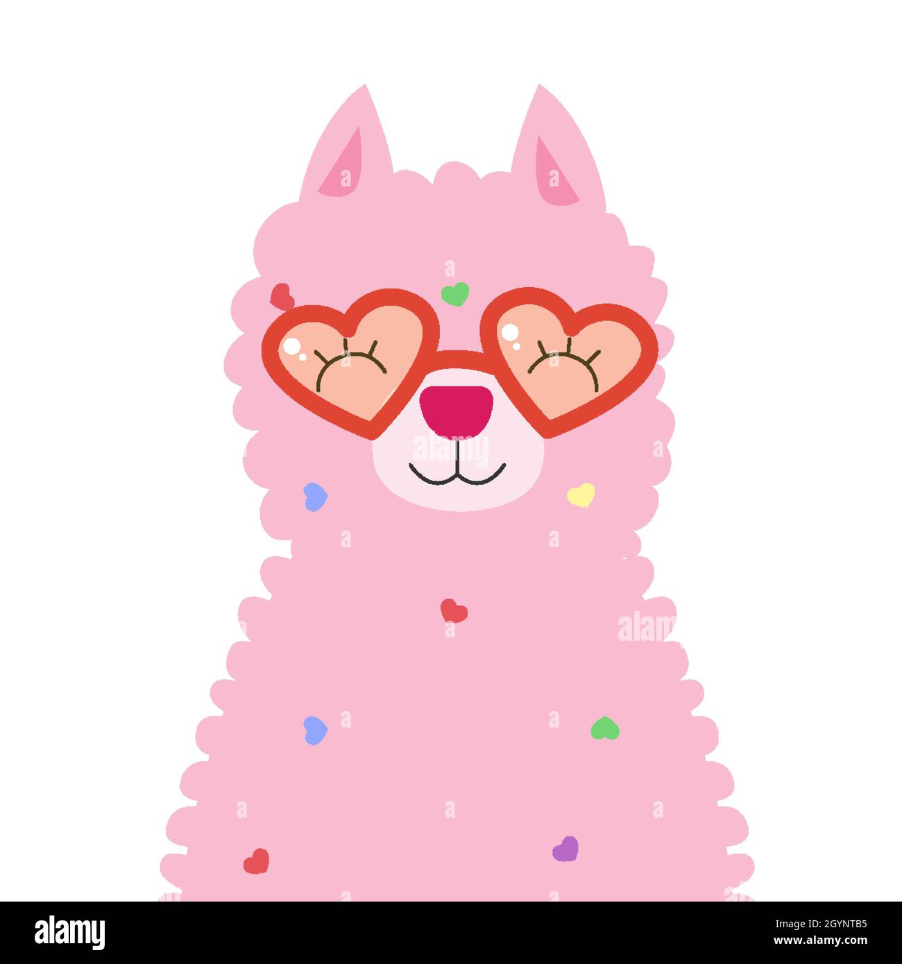 Llama smile Stock Vector Images - Alamy