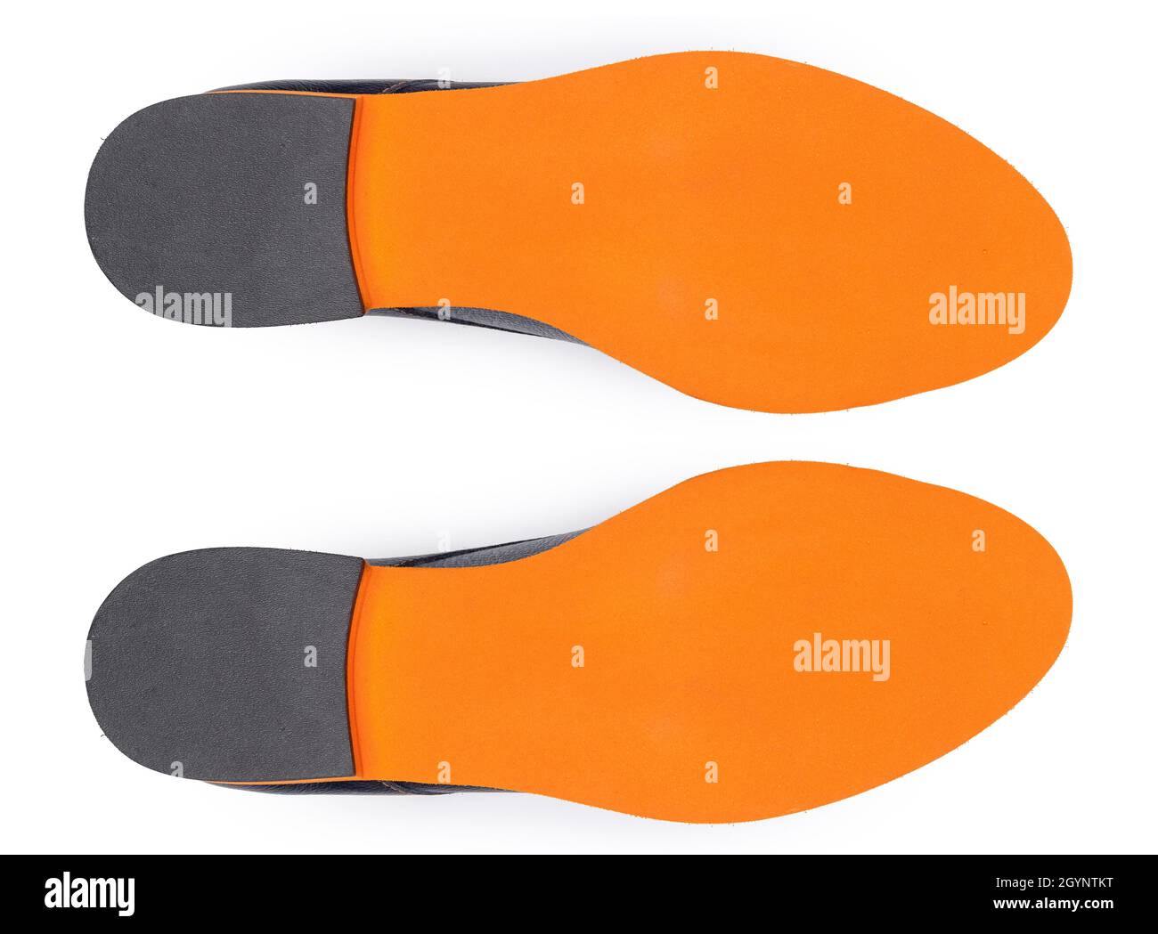 Bottom of shoes, isolated on white background Stock Photo - Alamy