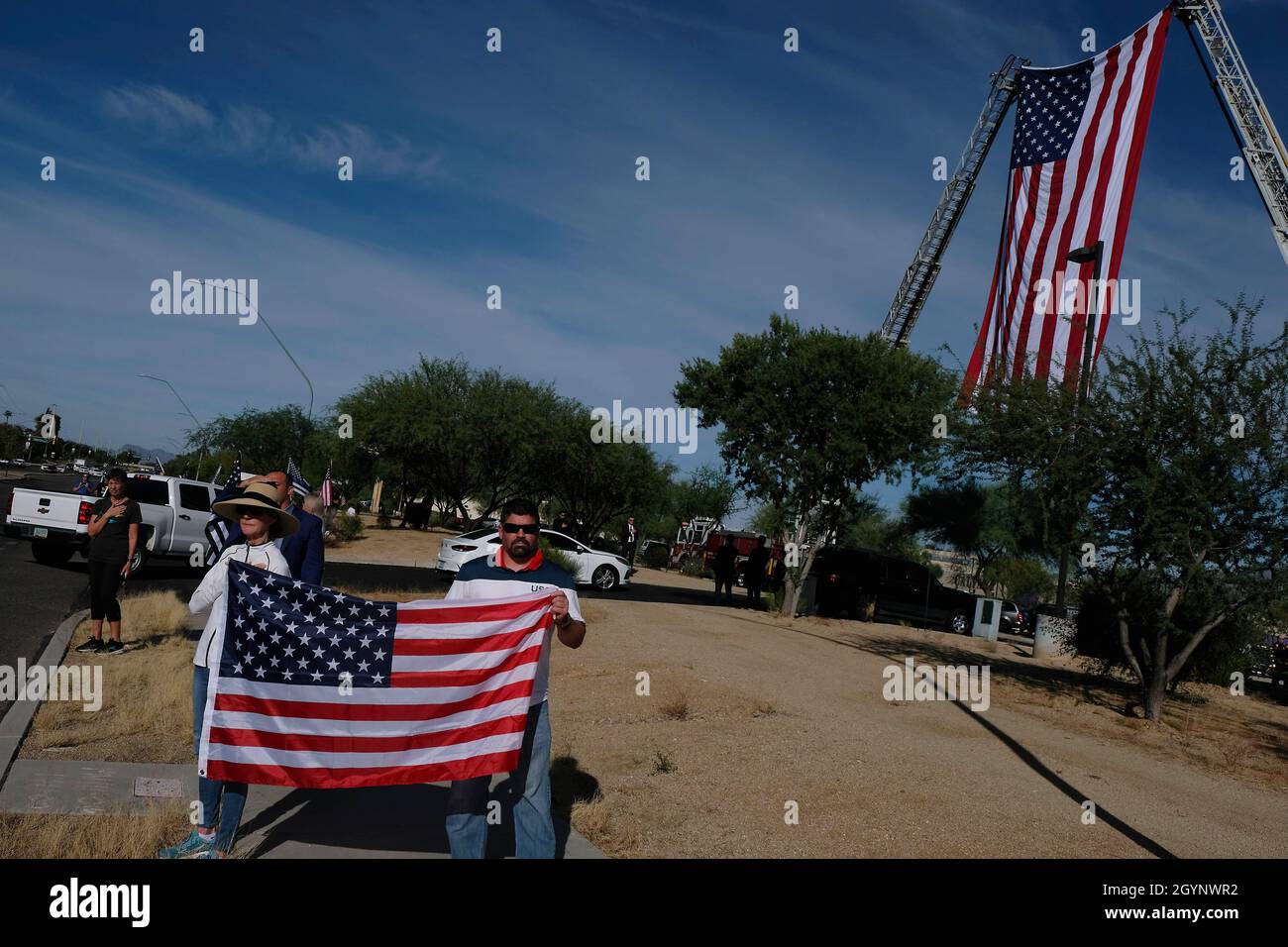 Tucson, Arizona, USA. 8th Oct, 2021. The funeral for Drug Enforcement ...
