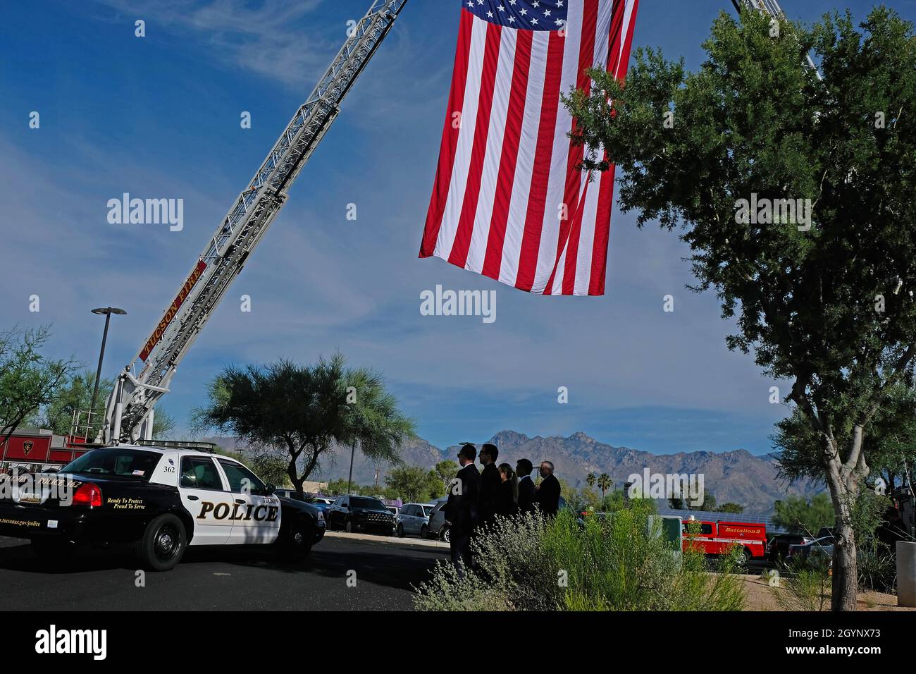 Tucson, Arizona, USA. 8th Oct, 2021. The funeral for Drug Enforcement ...