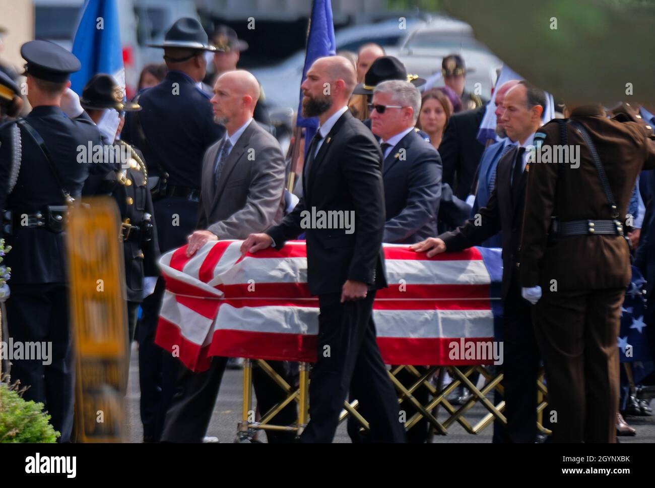 Tucson, Arizona, USA. 8th Oct, 2021. The funeral for Drug Enforcement ...