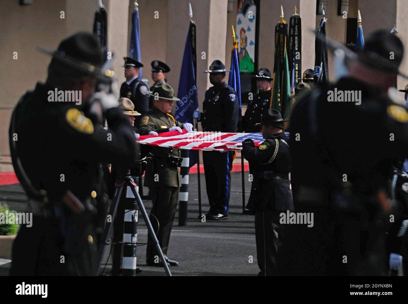 Tucson, Arizona, USA. 8th Oct, 2021. The funeral for Drug Enforcement ...