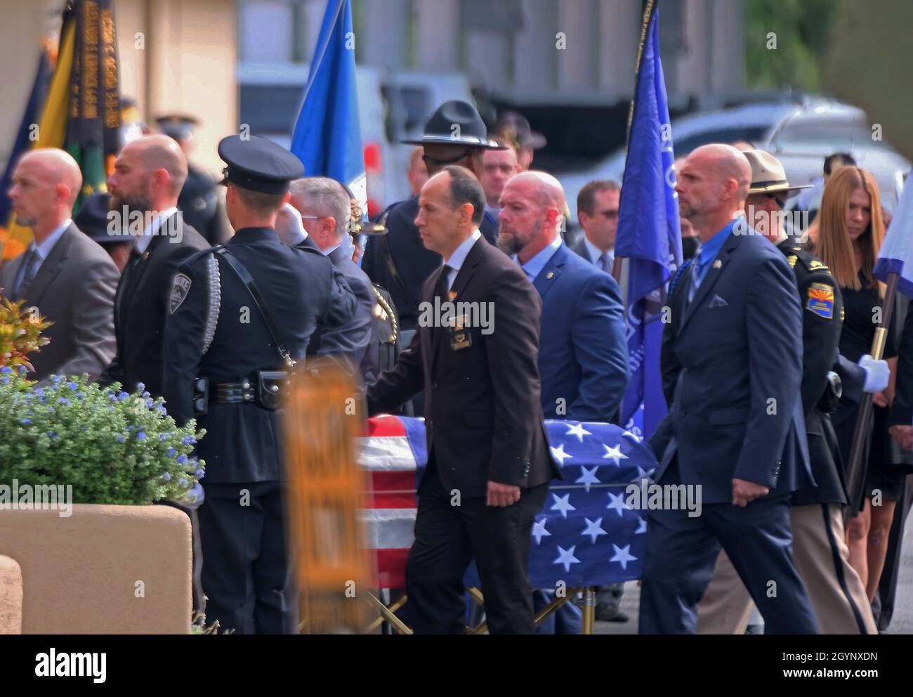 Tucson, Arizona, USA. 8th Oct, 2021. The funeral for Drug Enforcement ...