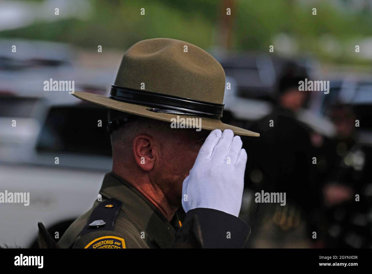 Tucson, Arizona, USA. 8th Oct, 2021. The funeral for Drug Enforcement ...