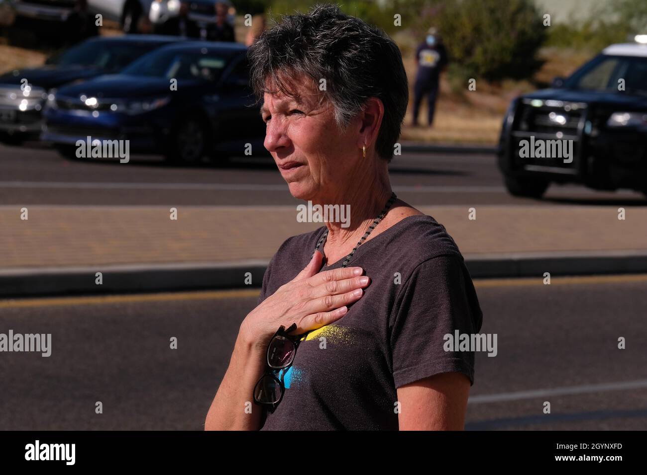 Tucson, Arizona, USA. 8th Oct, 2021. The funeral for Drug Enforcement ...
