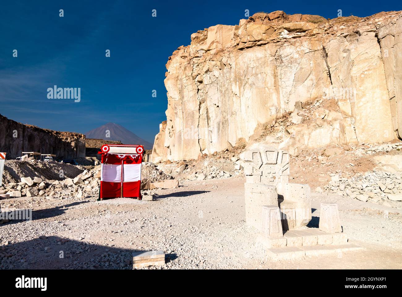 Sillar route in Arequipa, Peru Stock Photo - Alamy
