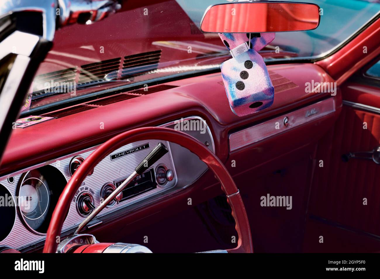Interior Red Car High Resolution Stock Photography and Images - Alamy
